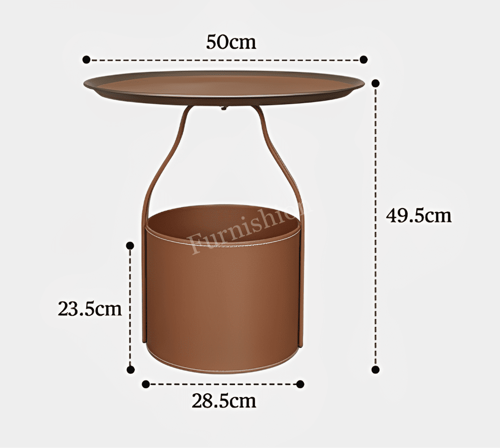 Mokamoka Side Table - Furnishion
